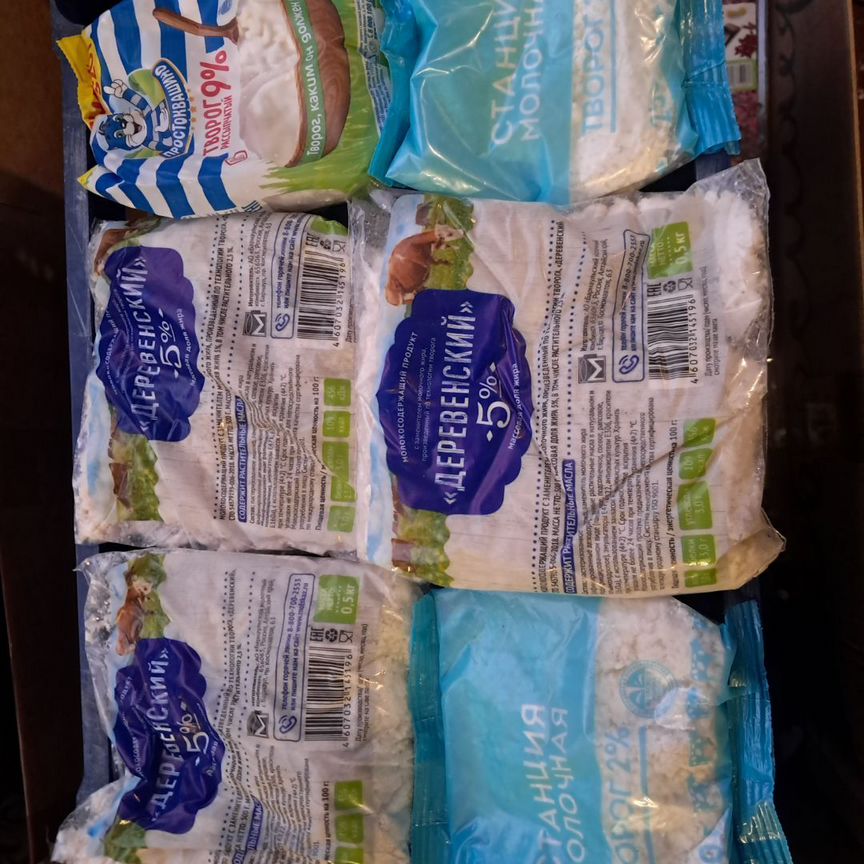 Творог для животных