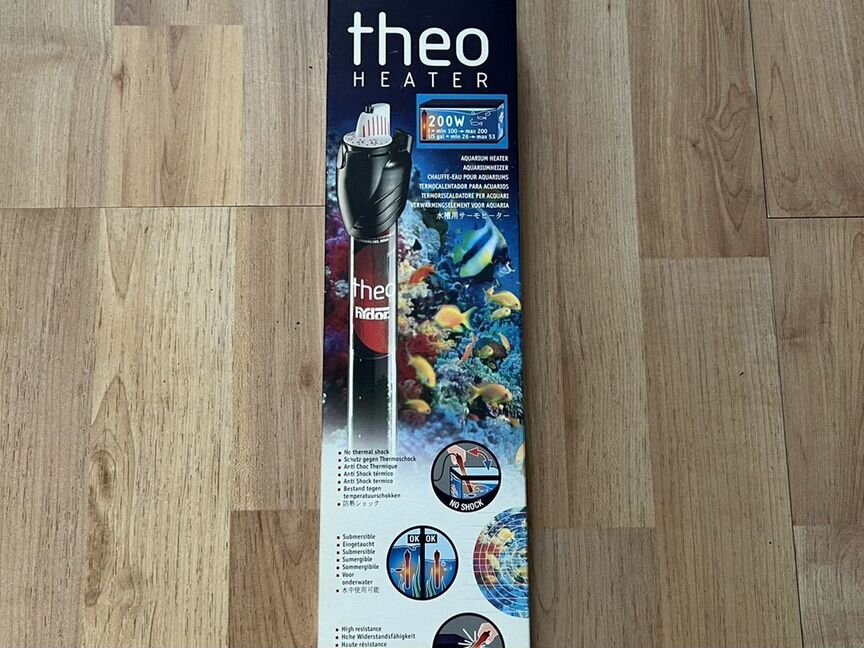 Аквариумный нагреватель Hydor Theo 200w