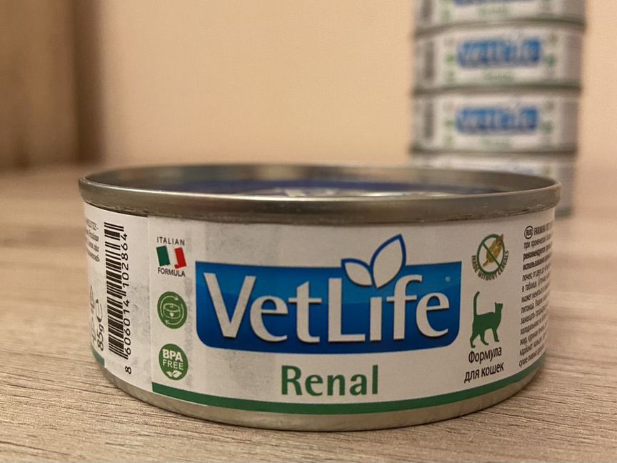 Корм для кошек влажный Farmina Vet Life Renal 10шт