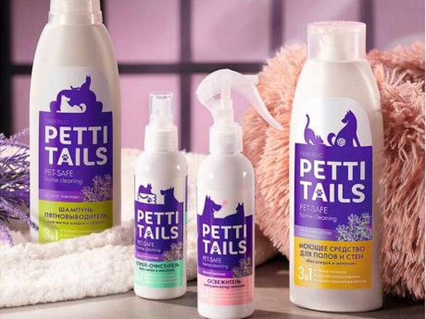 Petti tails набор для очистки дома с животными