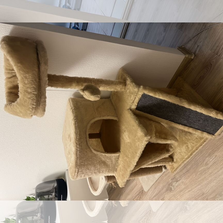 Когтеточка домик для кошки