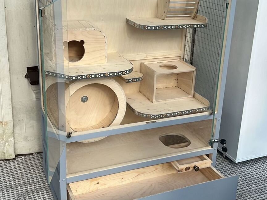 Витрина клетка для шиншилл белок крыс хорьков и тд