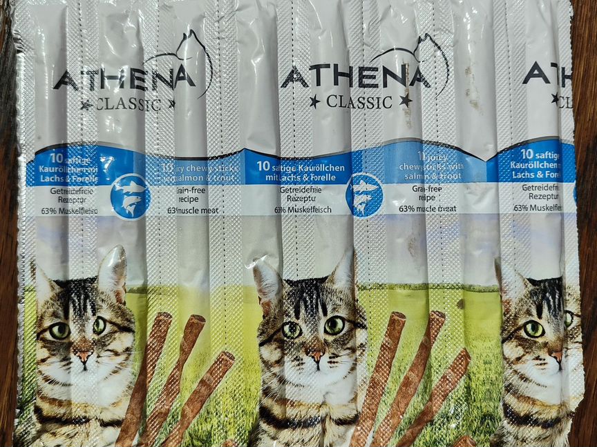 Беззерновые колбаски для кошек (Германия)