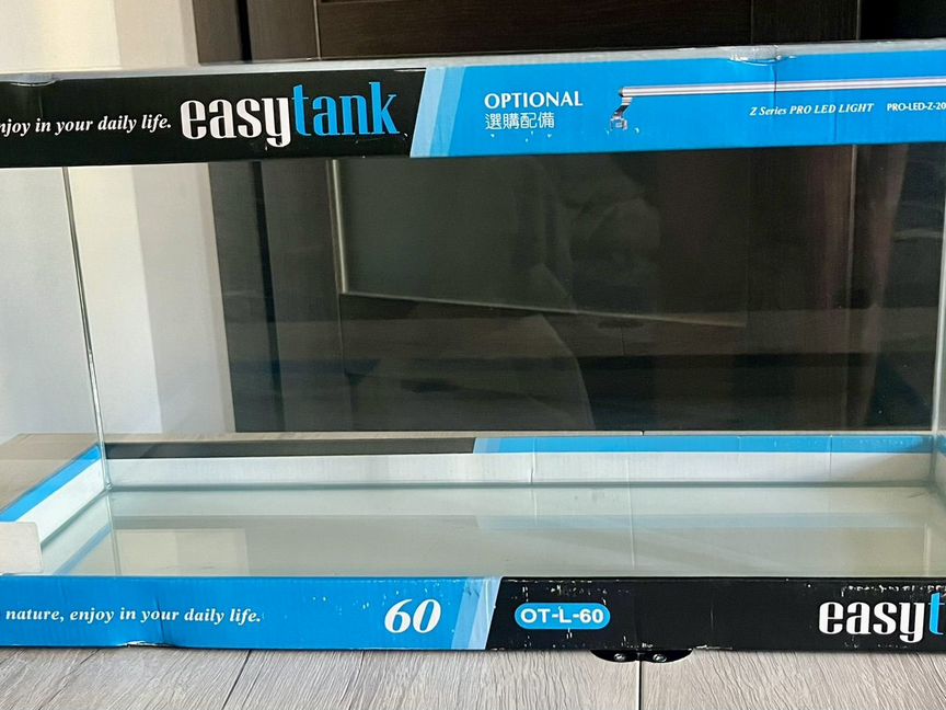 Аквариум UpAqua Easy Tank LW 60 + декорации