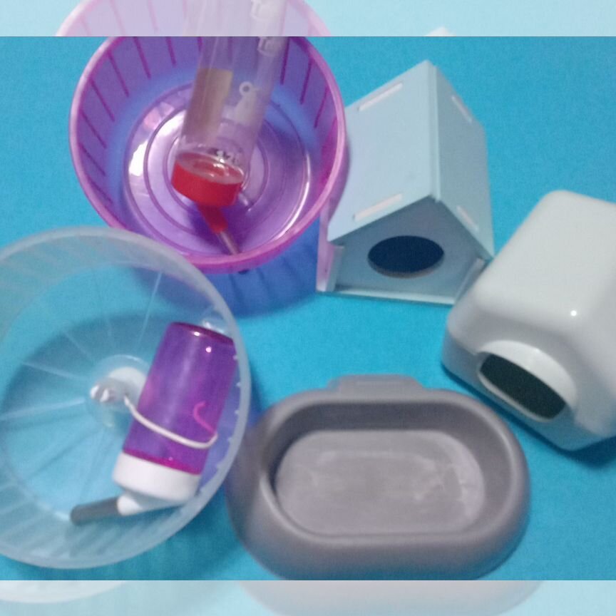 Пренадлежности для маленьких хомячков