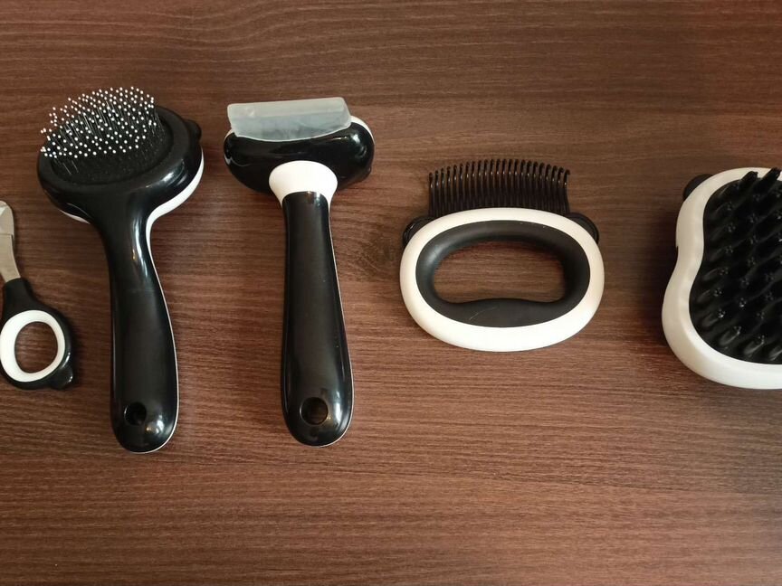 Набор для груминга,когтерез,дешеддер,пуходерка