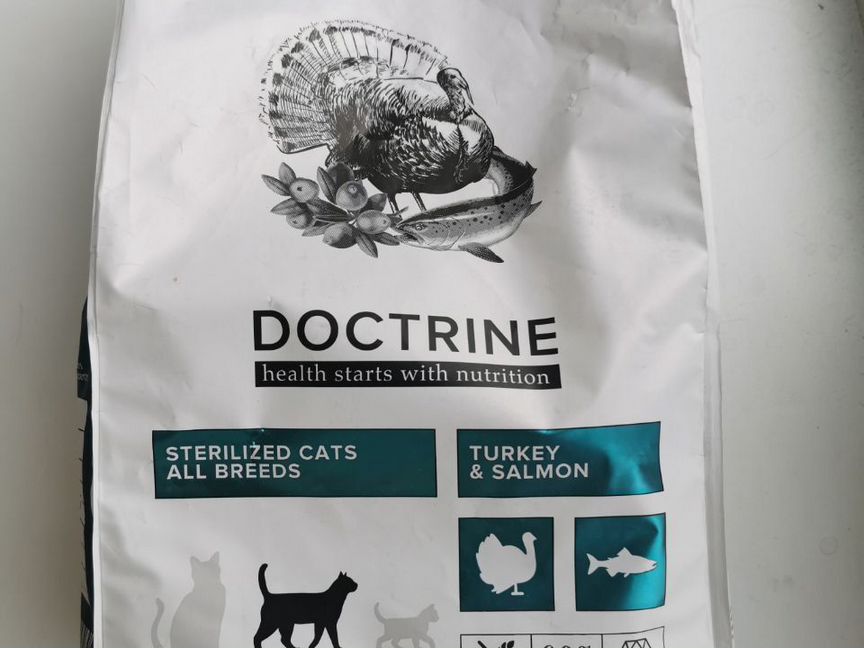 Корм для кошек Doctrine 3кг + 1.8кг