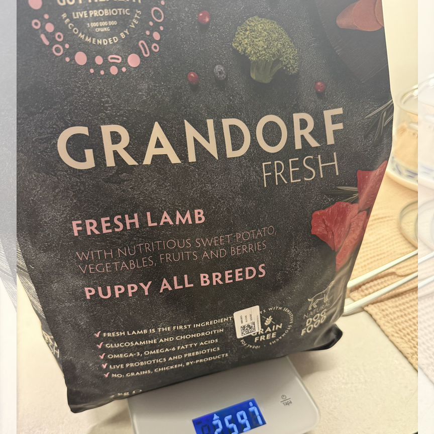 Grandorf fresh корм для щенков и беременных собак