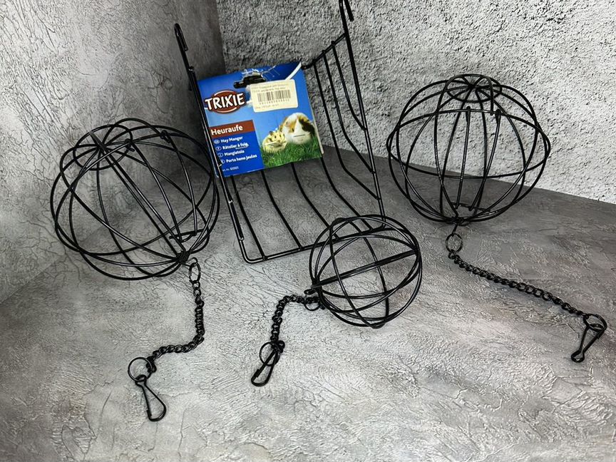 Кормушка для грызунов, держатель под сено