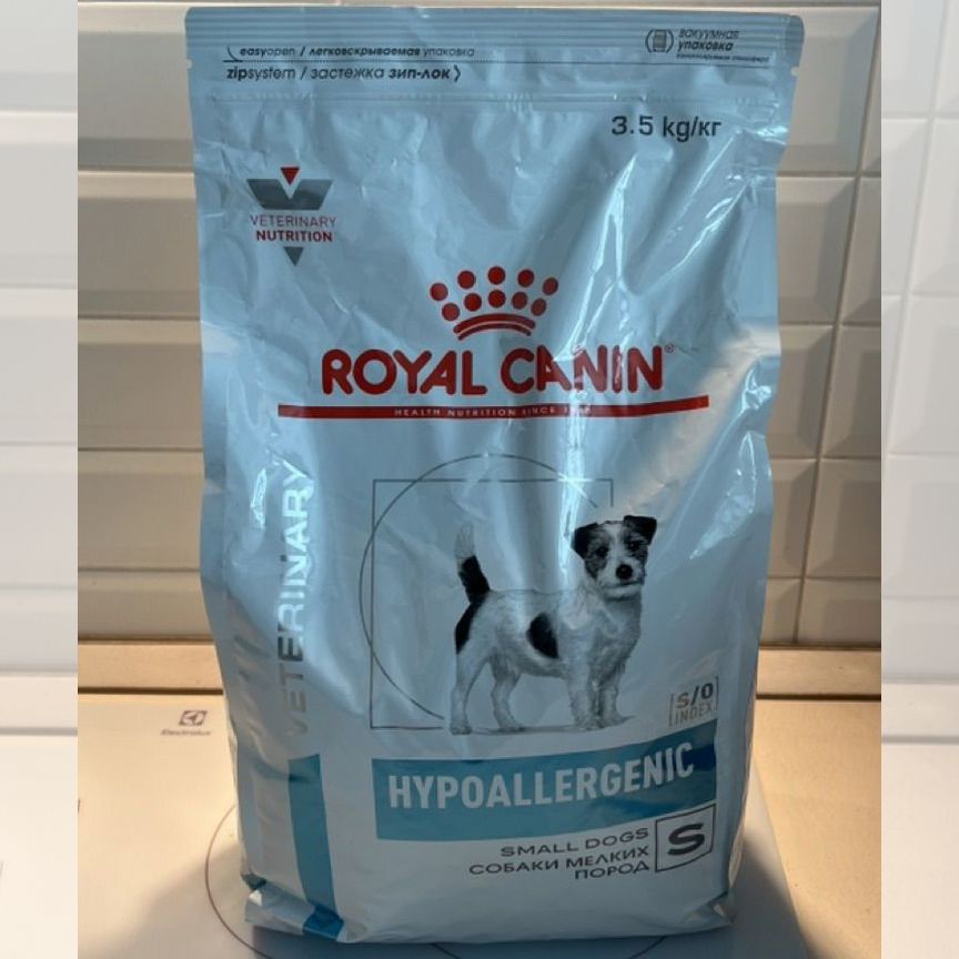 Royal canin hypoallergenic для собак 3,5 кг