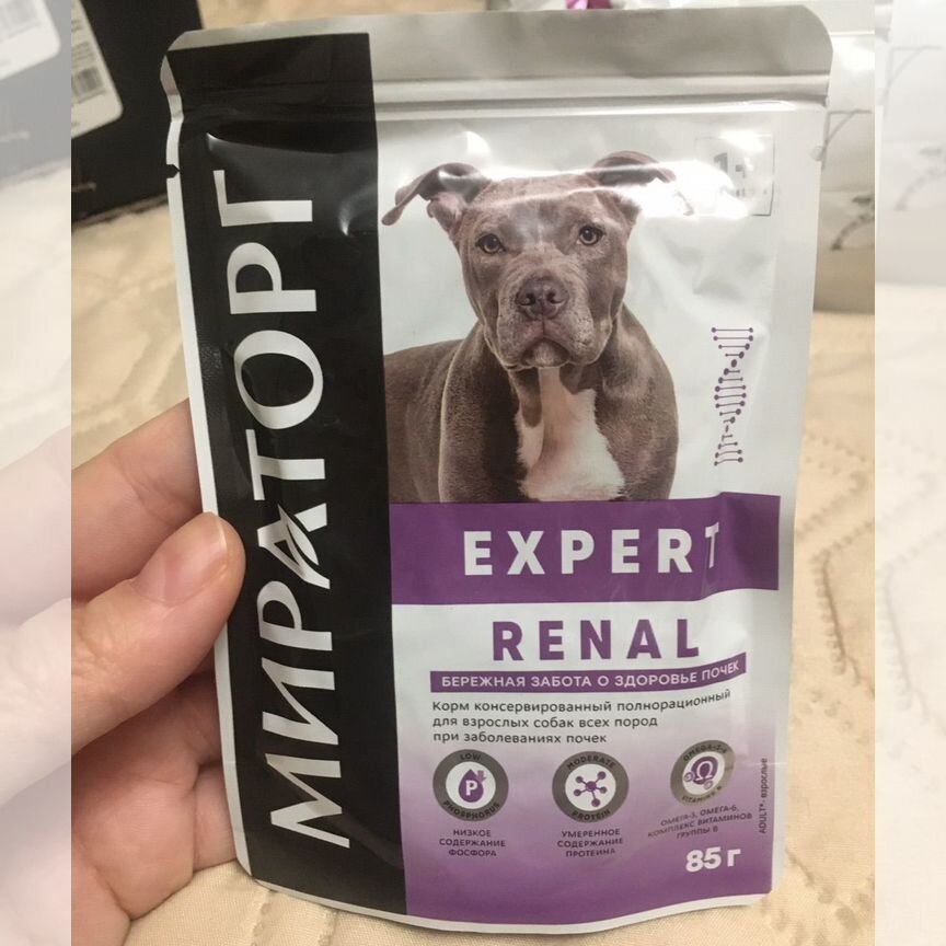Корм для собак мираторг renal