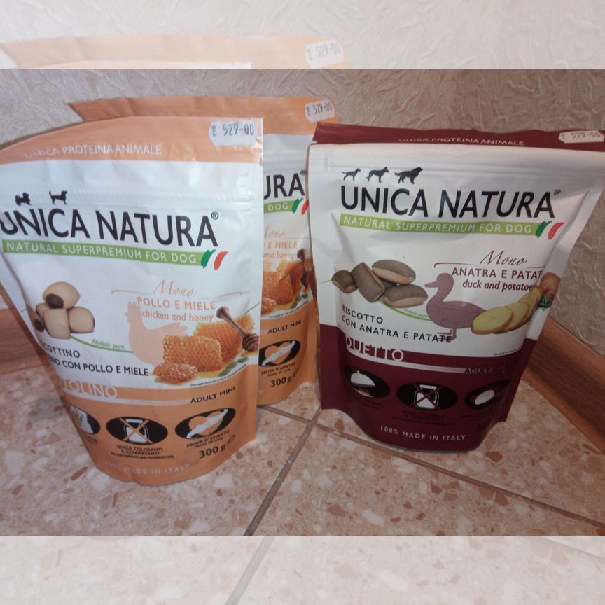 Лакомство для собак Unica Natura (Италия)