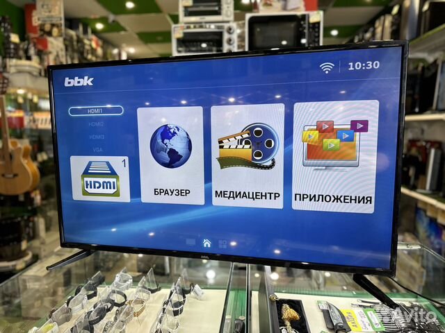 Телевизор BBK 43lex-7174/FTS2C купить в Наро-Фоминске с доставкой | Электроника | Авито