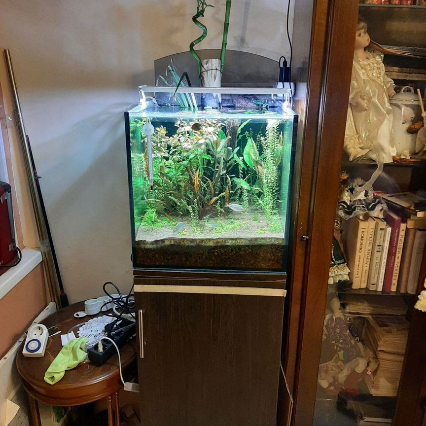 Аквариум с тумбой