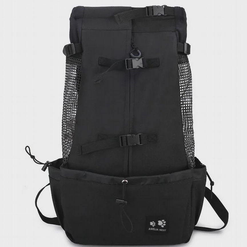 Рюкзак-переноска для собак XLeiPet Черный, M-suit 5-8kg, Black