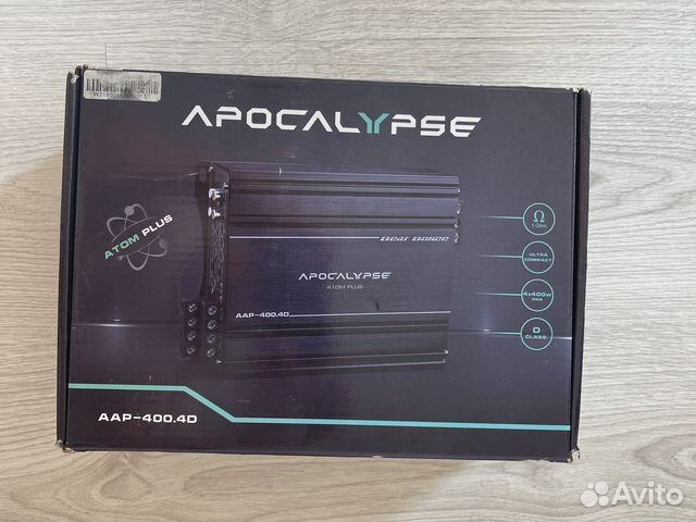 Усилитель Apocalypse AAP-400.4D Atom Plus купить в Химках | Авито
