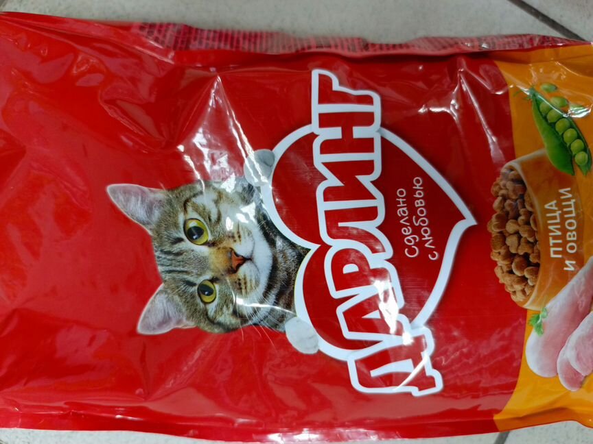 Корм кошачий дарлинг с курицей 760г