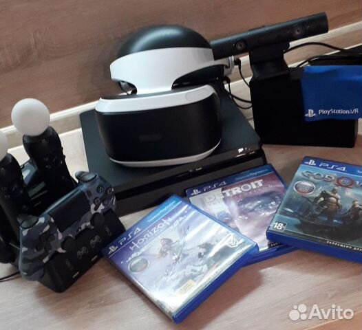 Ps4 slim 1tb + ps vr 2 ревизия купить в Вологде | Электроника | Авито