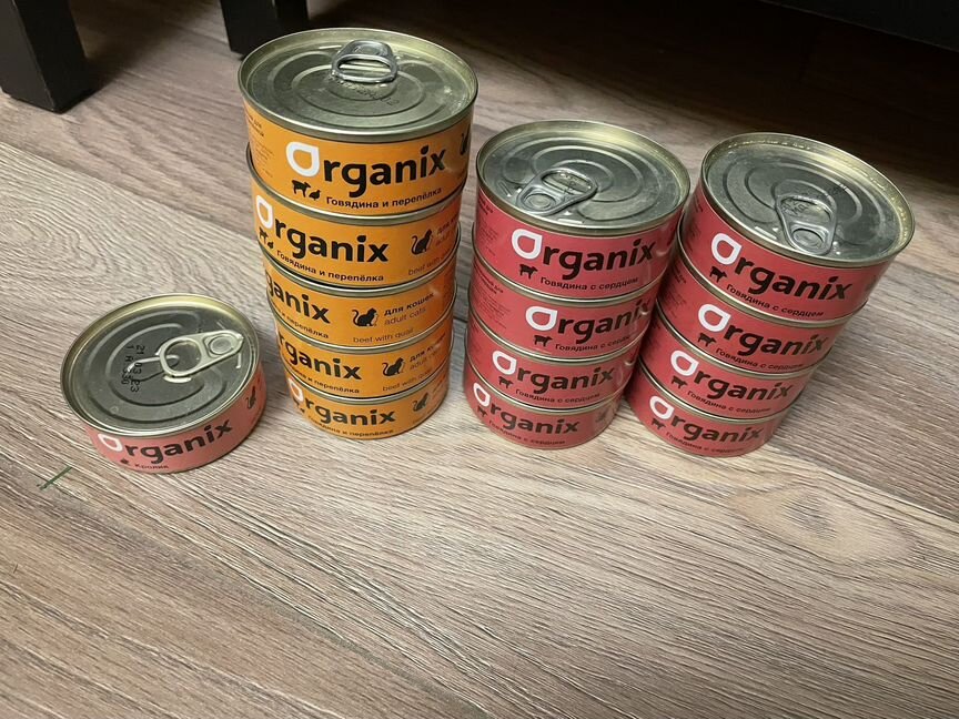Корм для кошек Organix (100гр) и (250гр)