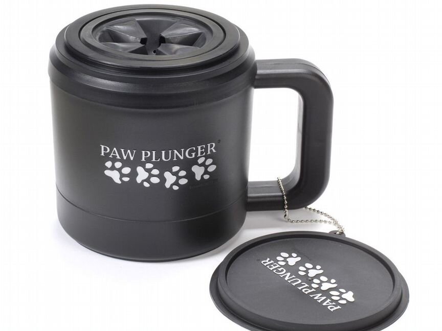 Paw plunger "Лапомойка" черная, большая