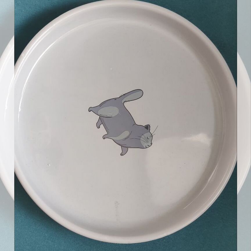 Миски для кошек керамические