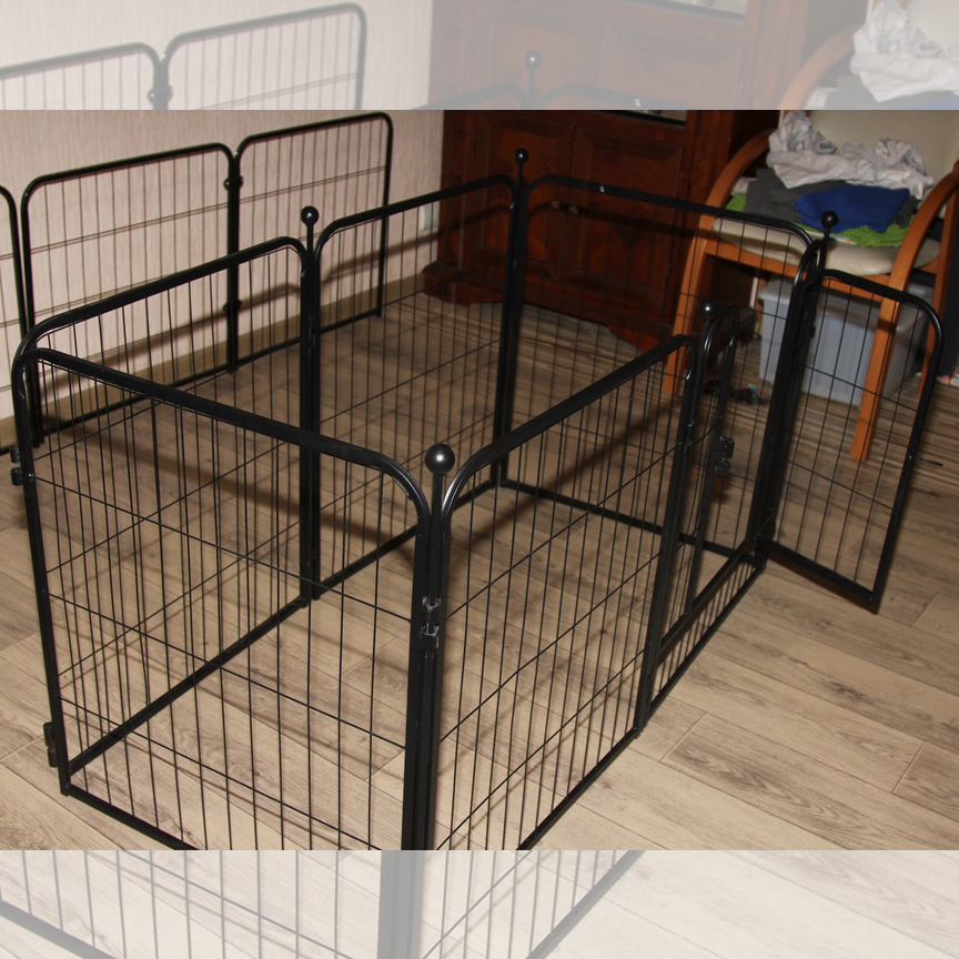 Вольер для собак в квартиру усиленный 120х60х70 вы