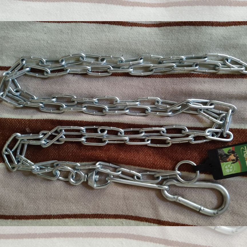 Цепь привязочная с карабином