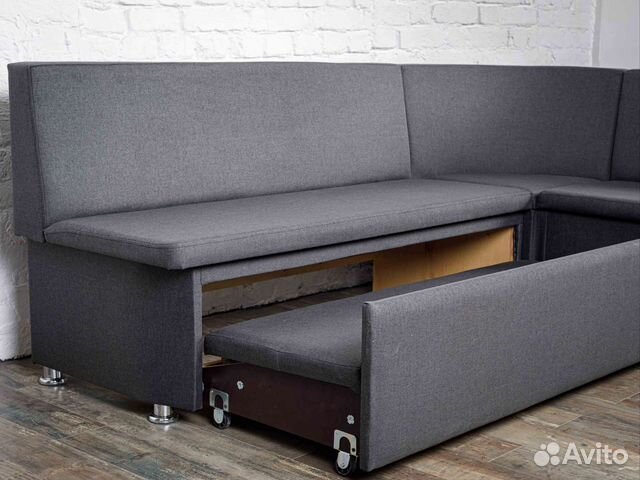 Кухонный угловой диван со спальным местом siti , ширина 200, глубина ...