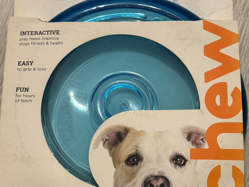 Petstages фрисби, 22 см и kong гантель, 18 см