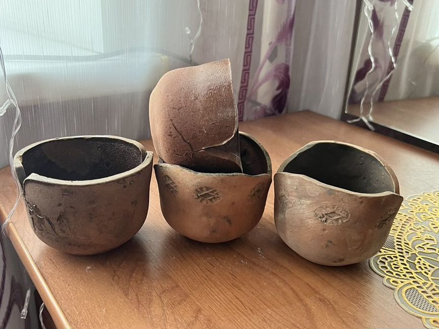 Горшок керамический для аквариума