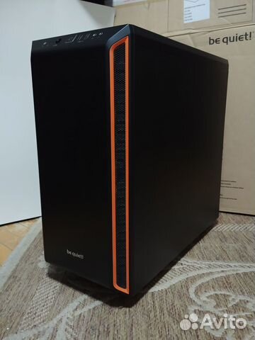 Корпус BE quiet pure base 600 window, orange купить в Москве ...
