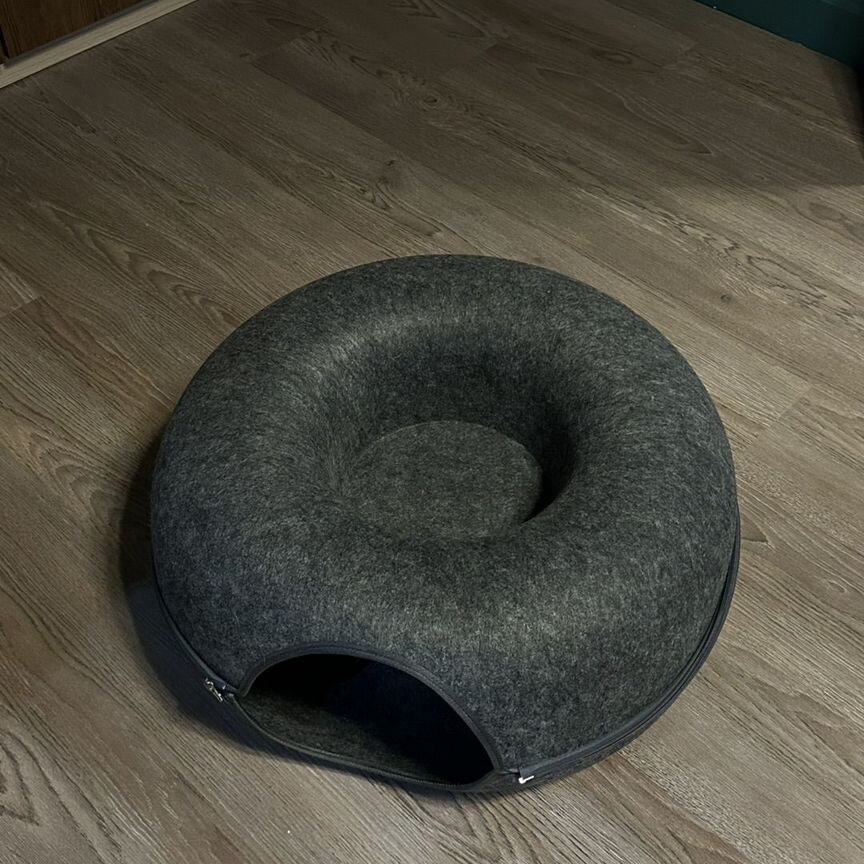 Лежанка бублик для кошек