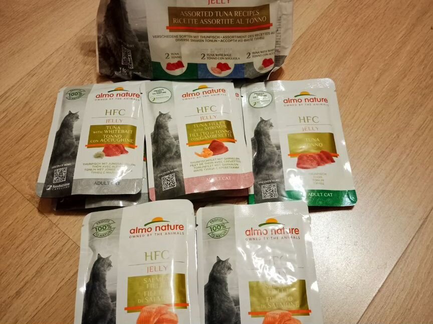 Корм для кошек паучи Alma Nature, Италия, 28 шт