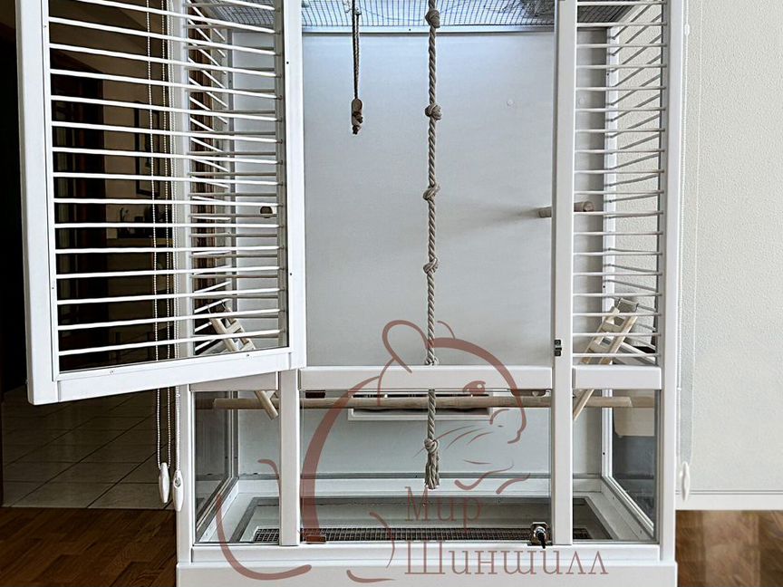 Клетка витрина для попугаев "Пандора - мини"