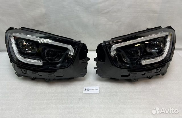 Фара левая и правая Multibeam Mercedes GLC X253 купить в Москве ...