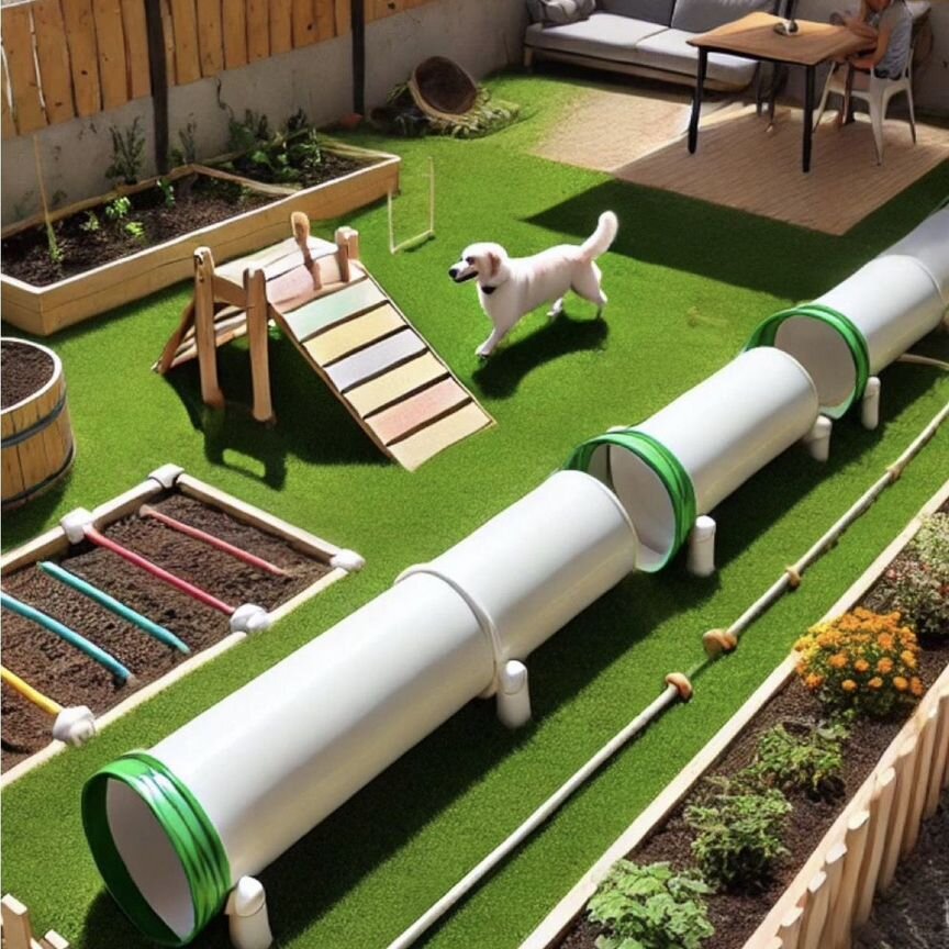 Площадка для выгула и тренировки собак