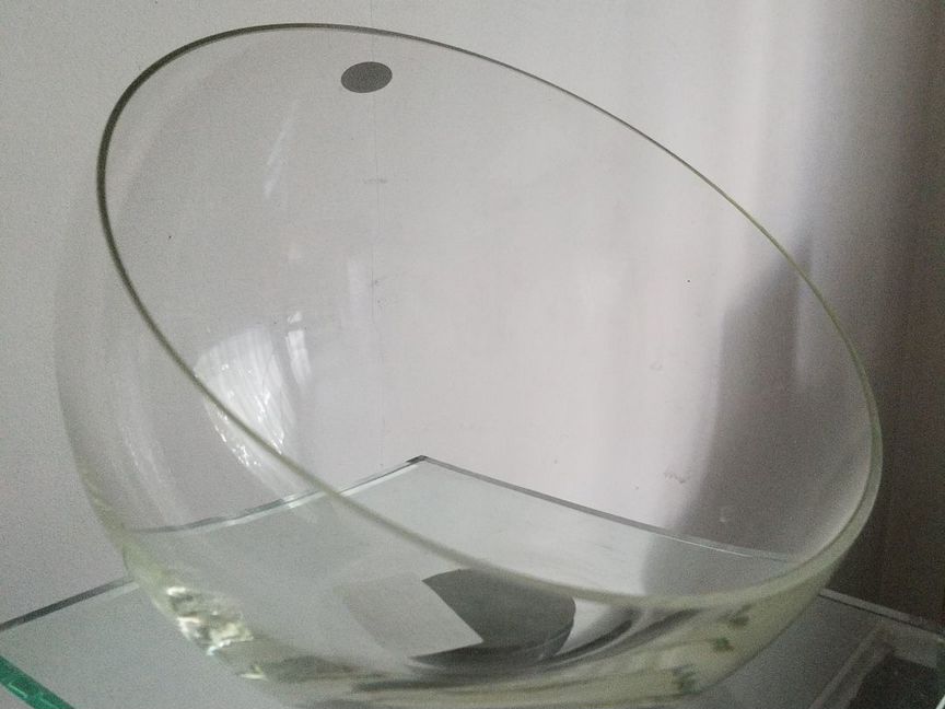 Аквариум круглый 1л