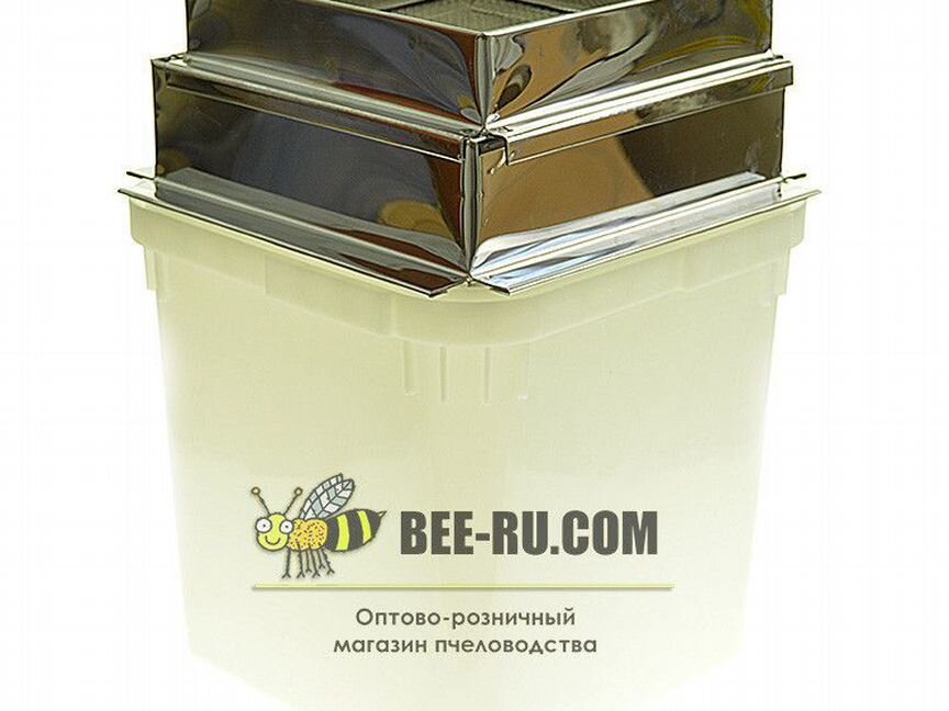 Фильтр для меда на куботейнер двойной (нерж, ячейк