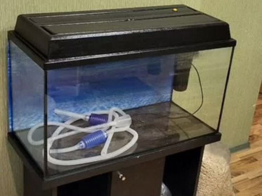 Аквариум с крышкой 112л