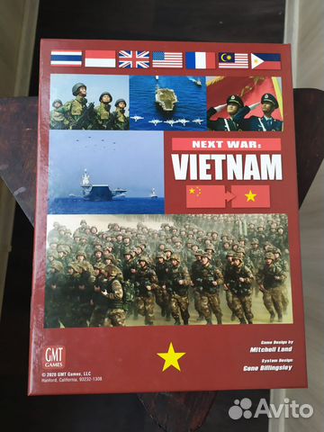 Настольная игра (варгейм) Next War: Vietnam купить в Санкт-Петербурге ...