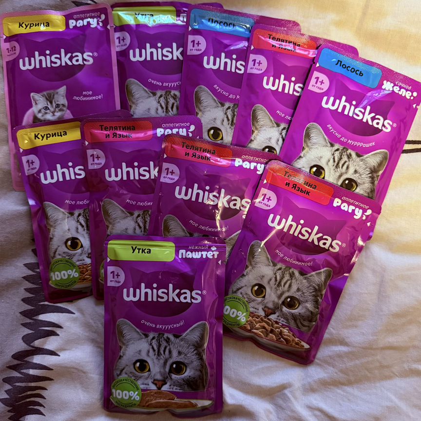 Корм для кошек Whiskas