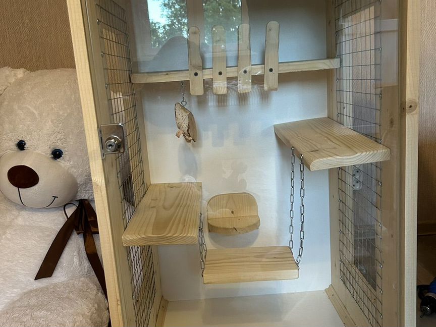 Витрина для шиншилл/ белок б/у
