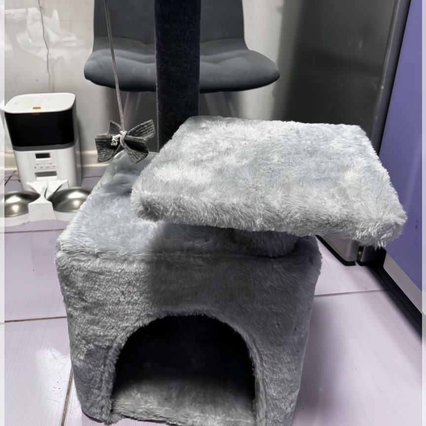 Когтеточка домик для кошки