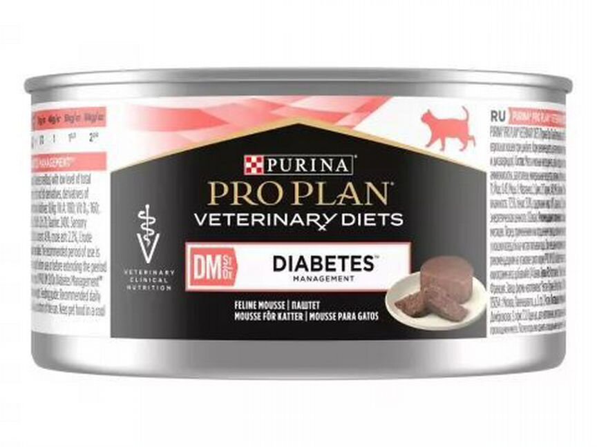 PRO plan Veterinary Diets DM St/Ox Diabetes
