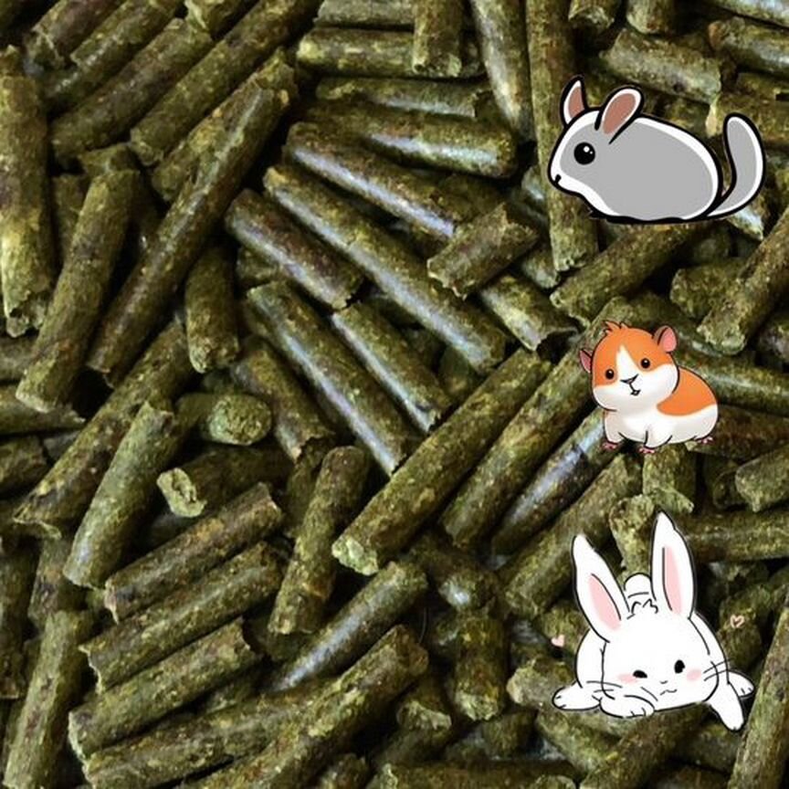 Корм для шиншилл, кроликов, дегу "Зелёная столовая