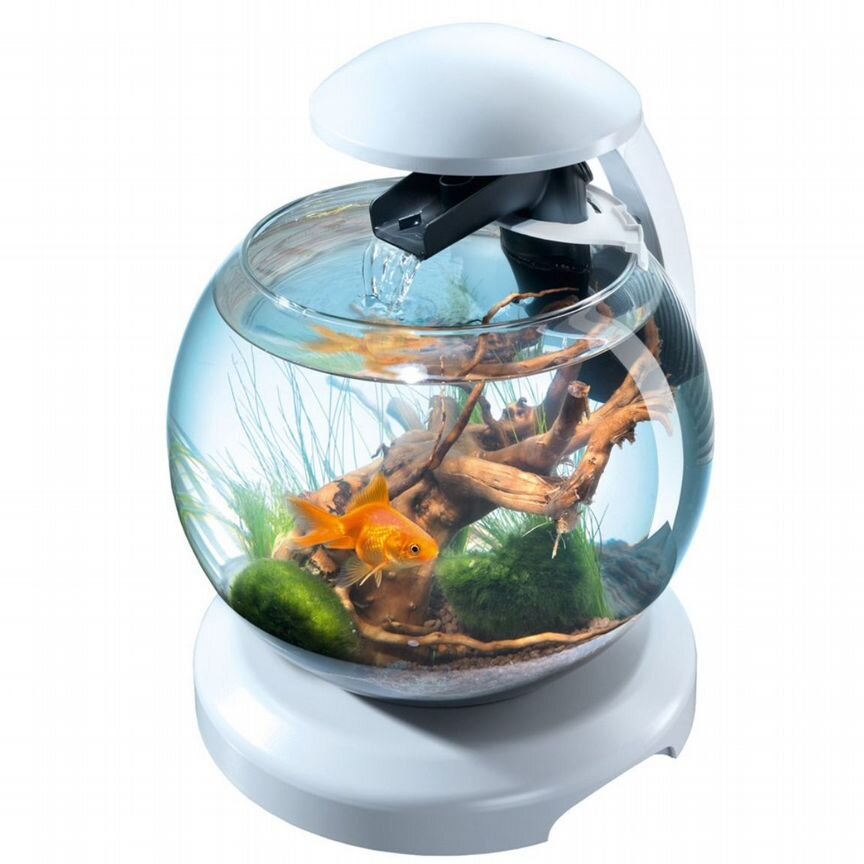 Аквариум Tetra Cascade Globe 6,8 л белый