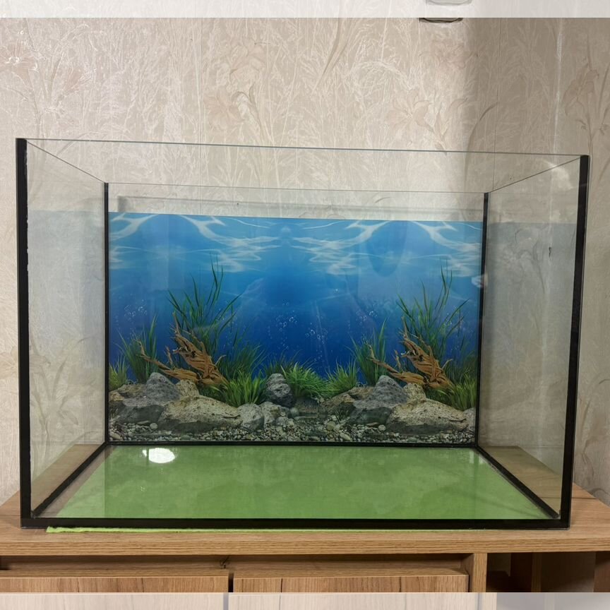 Аквариум 90л   лампа