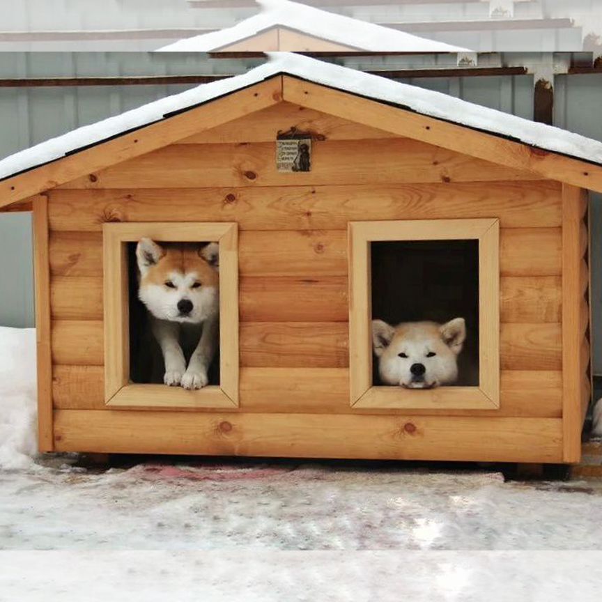 Уютные Будки для Собак в наличии и под заказ