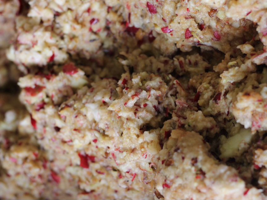 Яблочный жмых после отжима сока