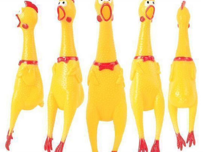 Кричащая курица Crazy Chicken Мини 16 см
